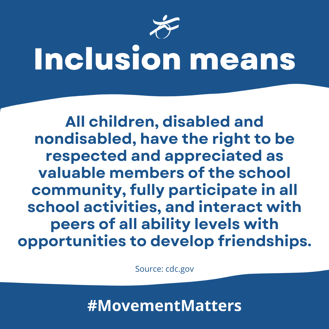 #MovementMatters: How Disability Inclusive Physical Education in School ...