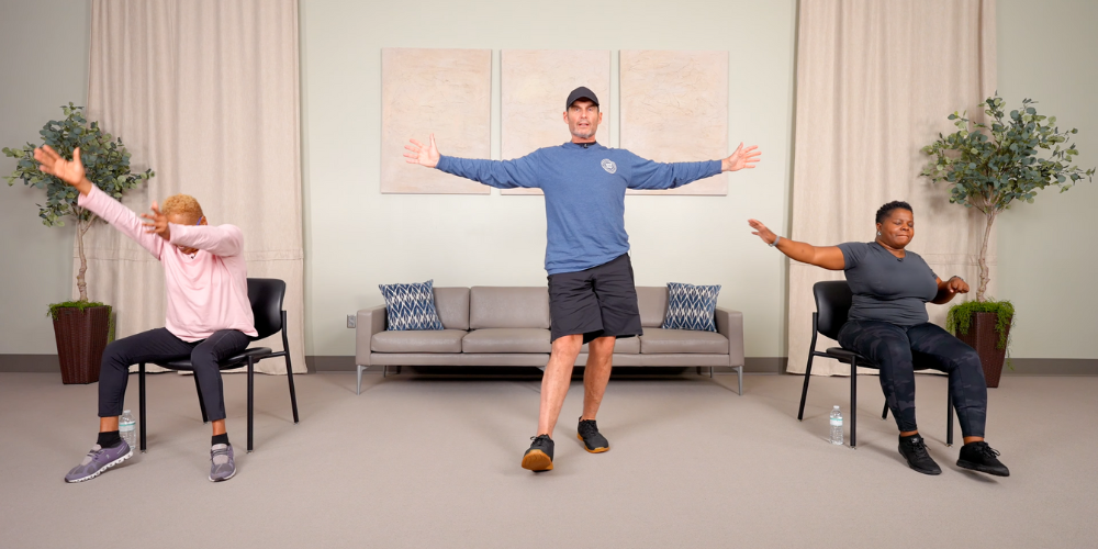 Seated or Standing Shadow Boxing HIIT | 10-Minute Cardio Workout ...